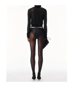 Alexander Wang Knotted Deep V-neck Cardigan