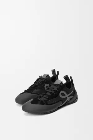 Loewe Grip Sneakers In Nylon, Suede, And Tpu