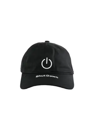 Vetements Logo Baseball Cap - Black