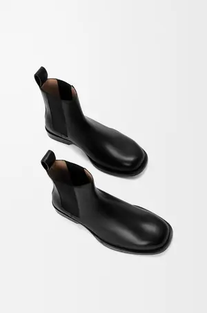 Loewe Bobine Chelsea Boots In Shiny Calfskin