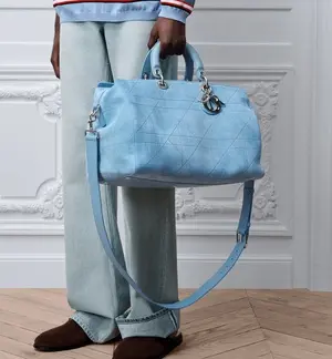 Dior Zippered Shoulder Bag