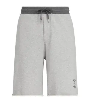 Brunello Cucinelli Cotton Track Bermuda Shorts