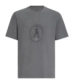 Brunello Cucinelli Cotton Graphic Print T-shirt