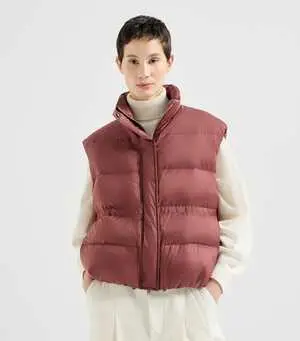 Brunello Cucinelli Water-resistant Monili-detail Gilet