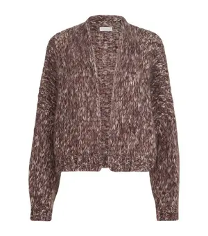 Brunello Cucinelli Mohair Malfilé Cardigan