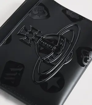 VIVIENNE WESTWOOD Leather Logo Card Holder