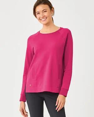 Lilly Pulitzer® Beach Comber Pullover - Berry Bouque