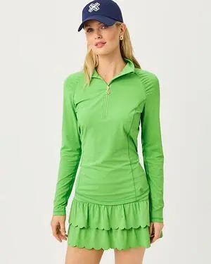 Lilly Pulitzer® Upf 50+ Luxletic Justine Pullover - Green