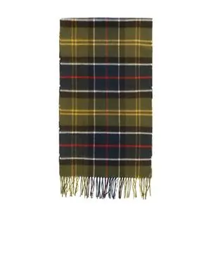 Barbour Yaxley Tartan Scarf - Black