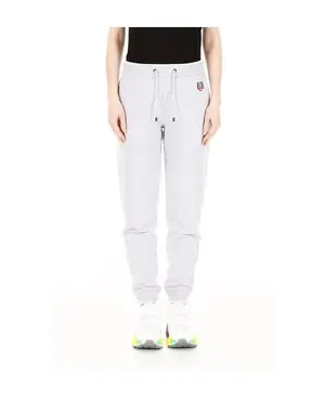 Kenzo Elastic Waist Drawstring Sweatpants With Logo Embellishment