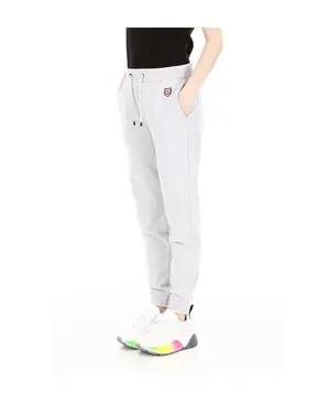 Kenzo Elastic Waist Drawstring Sweatpants With Logo Embellishment