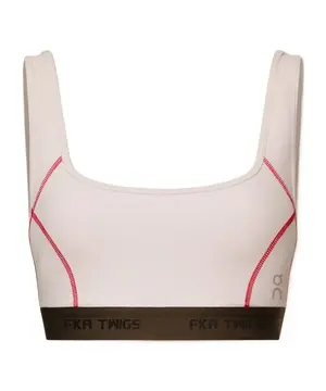 On Studio Stretch Recycled-jersey Sports Bra