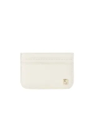 Fendi Ff Card Case - Parchment Color