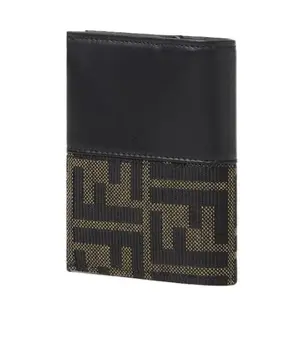 Fendi Ff Jacquard Card Holder