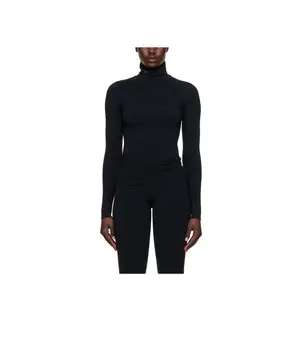 Perfect Moment Ribbed Modal Blend Turtleneck Thermal Top