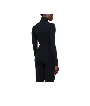 Perfect Moment Ribbed Modal Blend Turtleneck Thermal Top