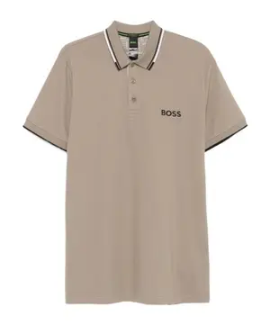 Hugo Boss Logo-embroidered Polo Shirt
