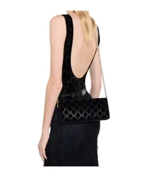 Gucci Gg Crystals Clutch