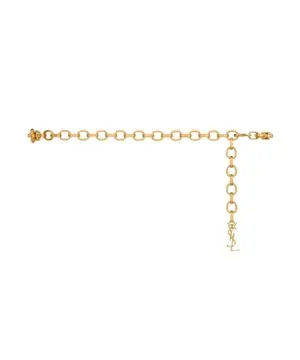 Saint Laurent Cassandre Graduated Chain Belt
