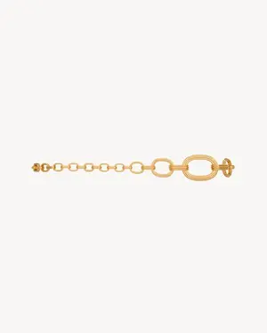 Saint Laurent Cassandre Graduated Chain Belt