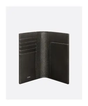 Dior Passport Cover - Black