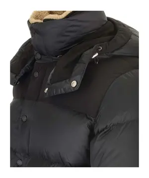 MOORER Hooded Quilted Down Jacket