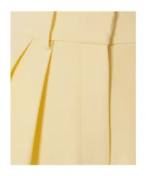 Brandon Maxwell The Holland Wool-blend Crepe Wide-leg Pants