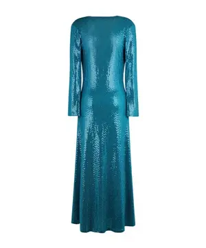 Dodo Bar Or Sequin-embellished Long Dress - No