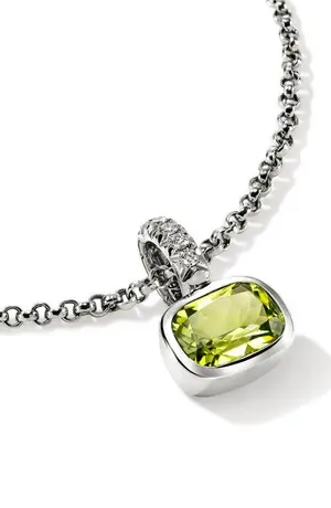 John Hardy Sterling Silver Pendant Necklace