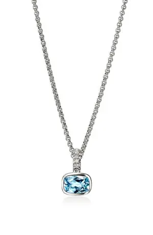 John Hardy Sterling Pendant Necklace - Silver