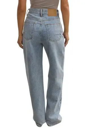 BAYSE Vera High Waist Straight Leg Jeans - Atlanta