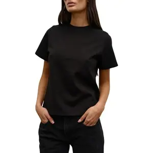 BAYSE Tess Cotton T-shirt - Black