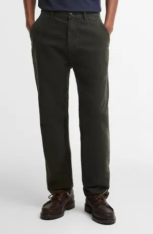 Barbour Moleskin Tailored Fit Pants - Sage