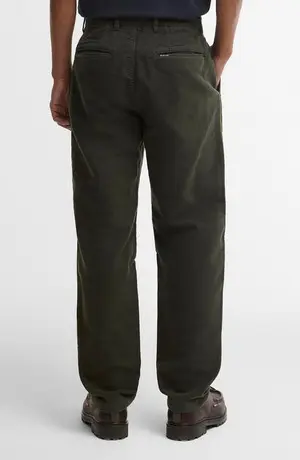 Barbour Moleskin Tailored Fit Pants - Sage