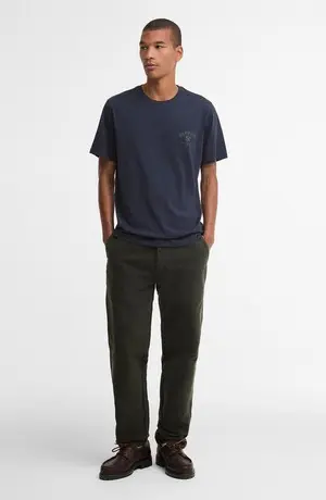Barbour Moleskin Tailored Fit Pants - Sage