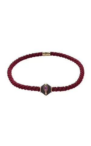 Eddie Borgo Marquise Inlaid Honeycomb Pendant - Gold