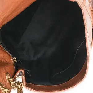 Saint Laurent Niki Chain Satchel - Brown