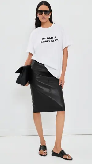 Stella McCartney My Dad Is A Rockstar Boyfriend T-shirt
