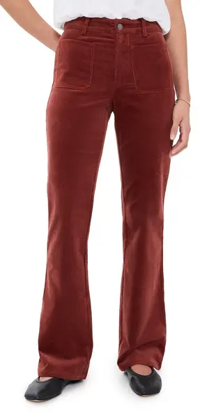 APIECE APART Charle Flare Trousers - Cinnamon