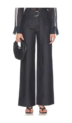 Proenza Schouler White Label Lina Pant In Navy