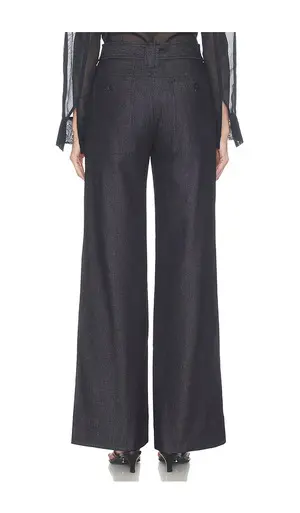 Proenza Schouler White Label Lina Pant In Navy