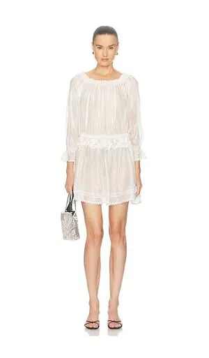 THE GARMENT Gilian Baby Doll Dress In Ivory - Ecru