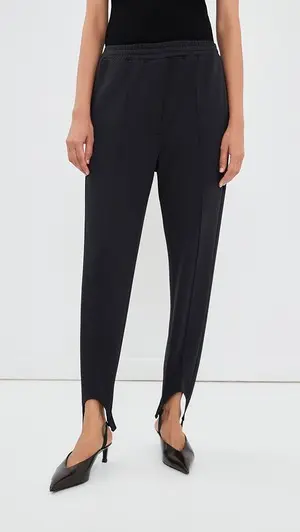 Tibi Active Knit Sporty Stirrup Pants