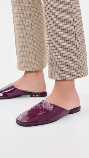 Beek Blackbird Mules - Prune