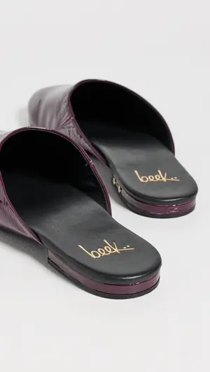 Beek Blackbird Mules - Prune