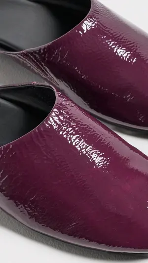 Beek Blackbird Mules - Prune