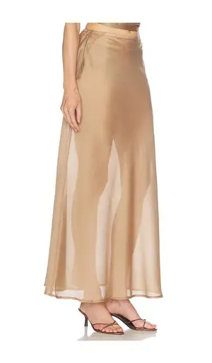 SOLAQUA Francesca Bias Skirt