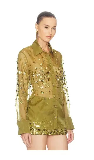 Retrofete Quilly Embroidered Blouse