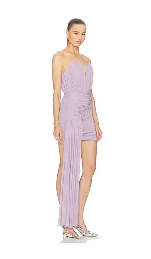 ET OCHS Vivienne Mini Dress In Lavender