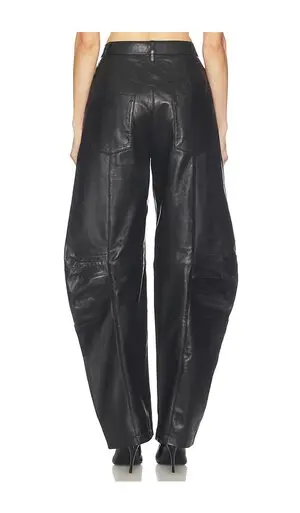 ROTATE BY BIRGER CHRISTENSEN Leather Cargo Pants